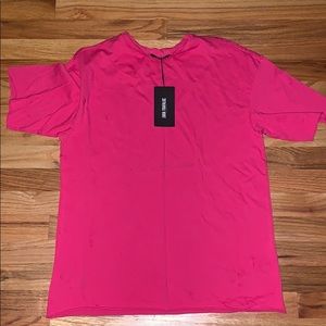 Zara | Tops | Zara Rippeddistressed Pink Tshirt Sz Small Nwt | Poshmark